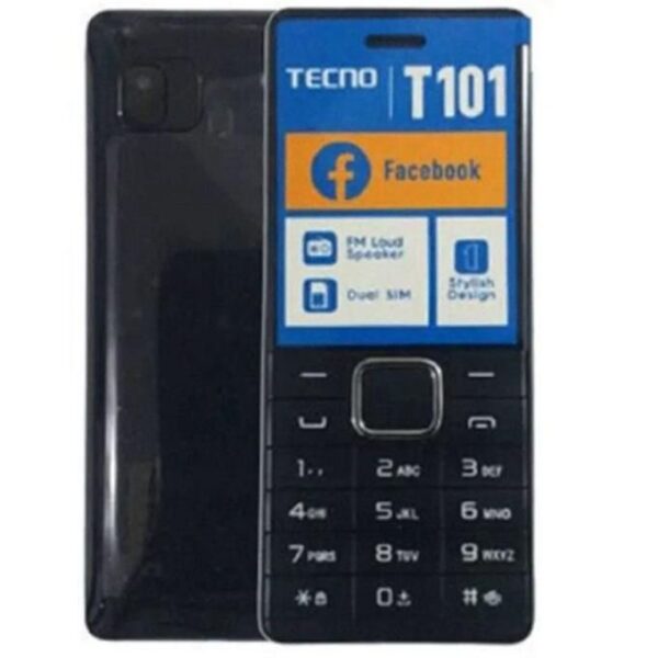Tecno T101 DualSim, Stylish Design,Torchlight, Fm - Lomak Stores